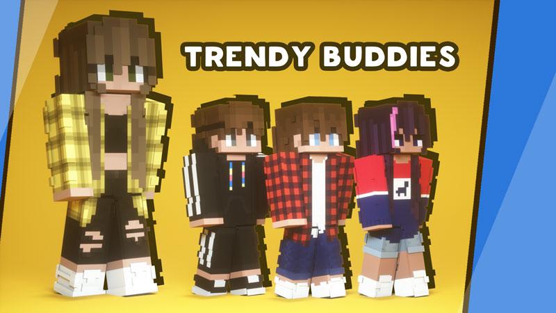 Trendy Buddies by Owls Cubed | CHUNK - Minecraft Bedrock Marketplace ...