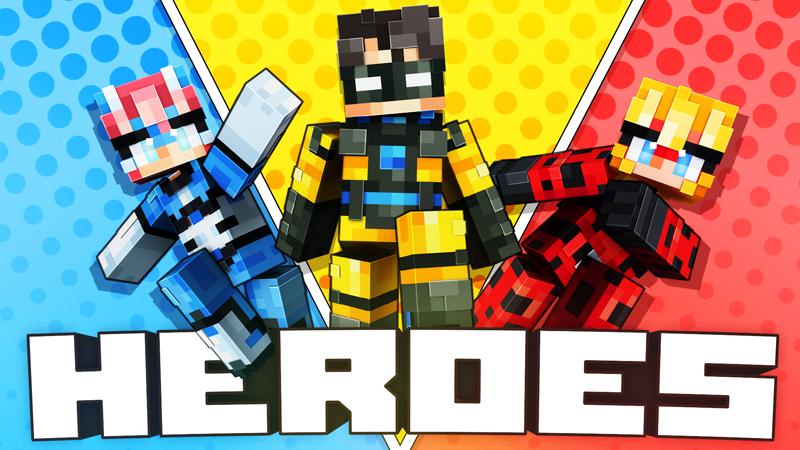 HEROES! by Panascais | CHUNK - Minecraft Bedrock Marketplace Explorer