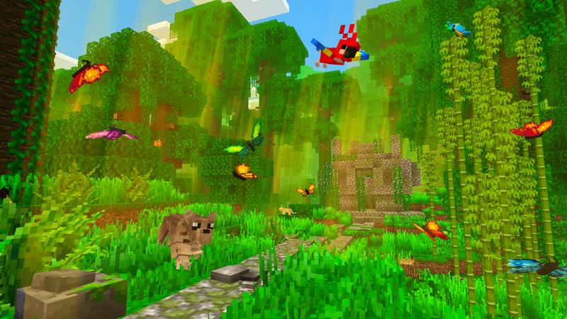 REALISM 1.1 \\ Fields+Forests by Panascais | CHUNK - Minecraft Bedrock ...