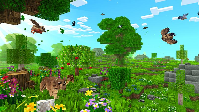 REALISM 1.1 \\ Fields+Forests by Panascais | CHUNK - Minecraft Bedrock ...