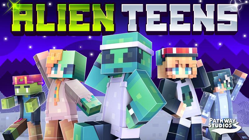 Alien Teens by Pathway Studios | CHUNK - Minecraft Bedrock Marketplace ...