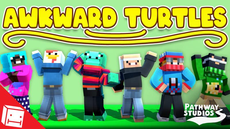 Awkward Turtles by Pathway Studios | CHUNK - Minecraft Bedrock ...