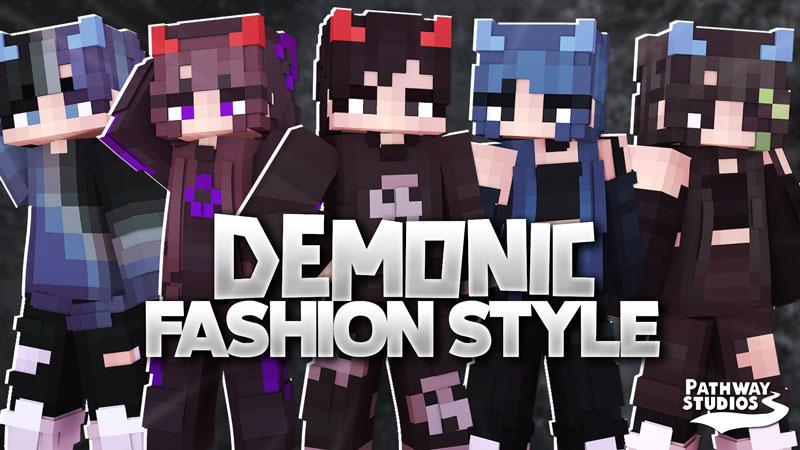 Demonic Fashion Style by Pathway Studios | CHUNK - Minecraft Bedrock ...