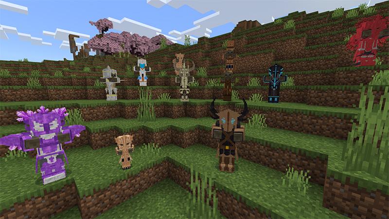 Evolving Weapons Add-On by Pathway Studios | CHUNK - Minecraft Bedrock Marketplace Explorer