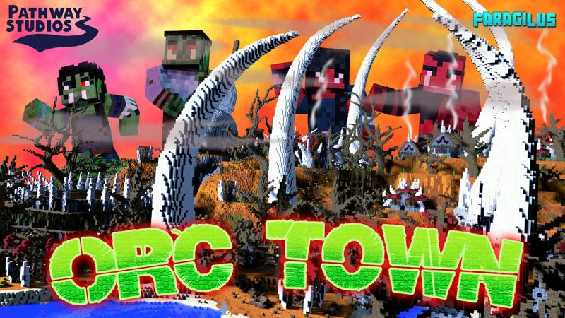 Orc Town by Pathway Studios | CHUNK - Minecraft Bedrock Marketplace Explorer