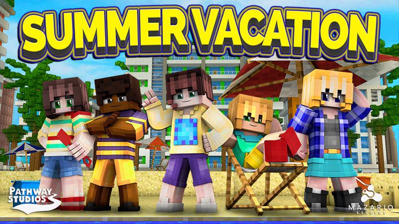 Summer Vacation by Pathway Studios | CHUNK - Minecraft Bedrock Marketplace Explorer
