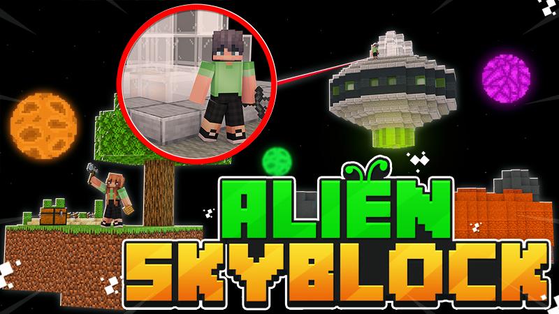 Alien Skyblock by Pickaxe Studios | CHUNK - Minecraft Bedrock ...