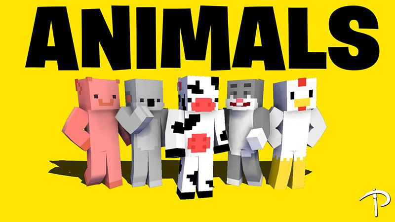 ANIMALS by Pickaxe Studios | CHUNK - Minecraft Bedrock Marketplace Explorer