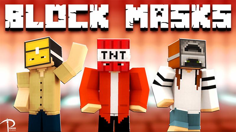 Block Masks by Pickaxe Studios | CHUNK - Minecraft Bedrock Marketplace ...