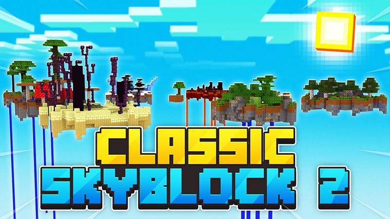 Classic Skyblock 2 by Pickaxe Studios | CHUNK - Minecraft Bedrock ...