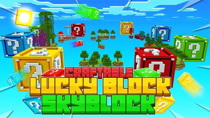 Craftable Lucky Block Skyblock by Pickaxe Studios | CHUNK - Minecraft ...