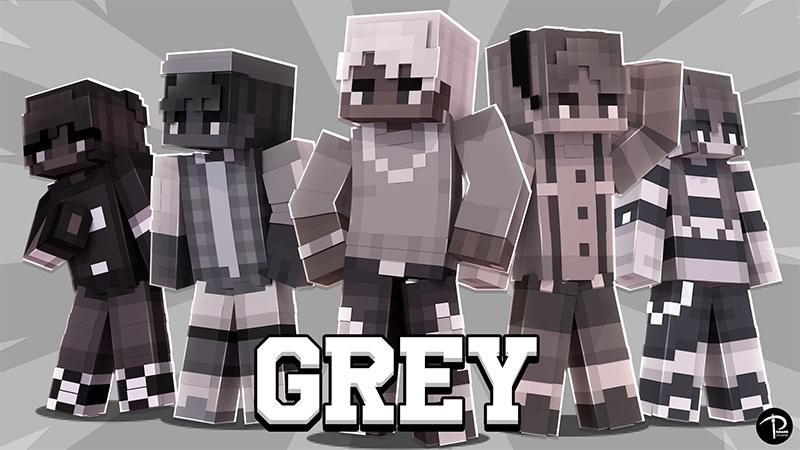Grey by Pickaxe Studios | CHUNK - Minecraft Bedrock Marketplace Explorer