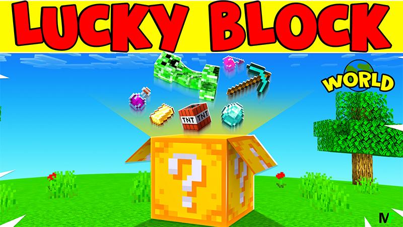 Lucky Block World by Pickaxe Studios | CHUNK - Minecraft Bedrock ...