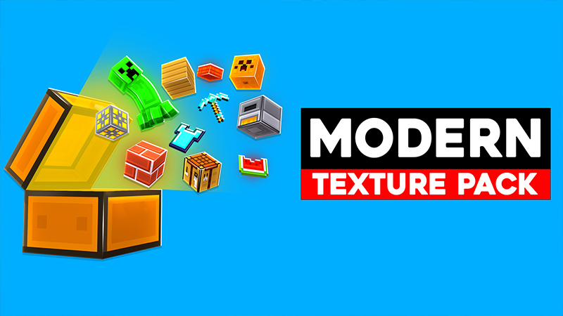 MODERN Texture Pack by Pickaxe Studios | CHUNK - Minecraft Bedrock ...