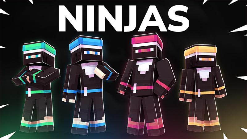 Ninjas by Pickaxe Studios | CHUNK - Minecraft Bedrock Marketplace Explorer