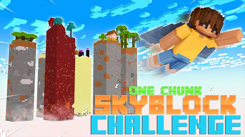 One Chunk Skyblock Challenge by Pickaxe Studios | CHUNK - Minecraft Bedrock Marketplace Explorer