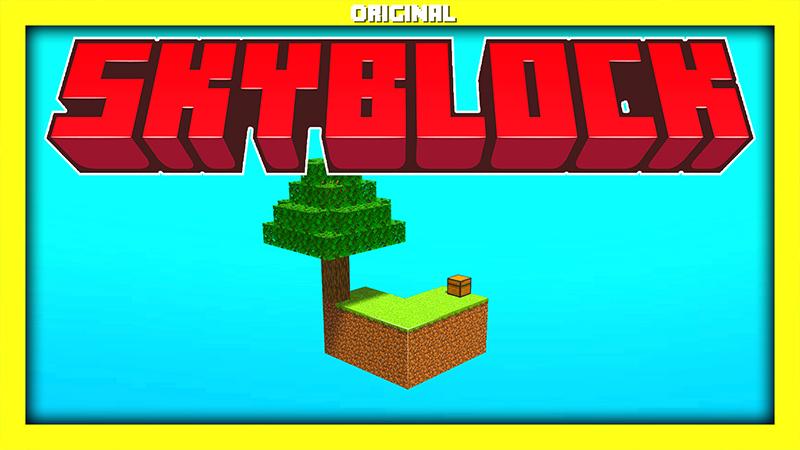 ORIGINAL SKYBLOCK! by Pickaxe Studios | CHUNK - Minecraft Bedrock Marketplace Explorer