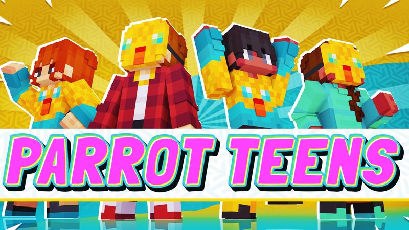Parrot Teens by Pickaxe Studios | CHUNK - Minecraft Bedrock Marketplace ...