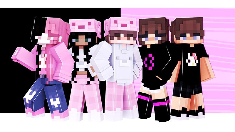 PINK Fashion by Pickaxe Studios | CHUNK - Minecraft Bedrock Marketplace ...