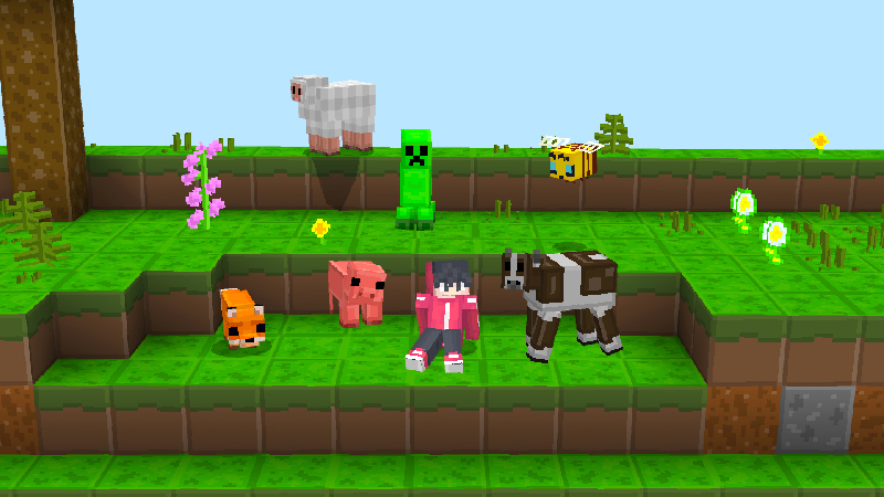 Simple Texture Pack by Pickaxe Studios | CHUNK - Minecraft Bedrock ...