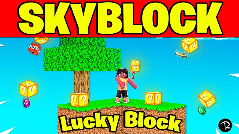 SKYBLOCK LUCKY BLOCK by Pickaxe Studios | Chunk - Minecraft Bedrock ...