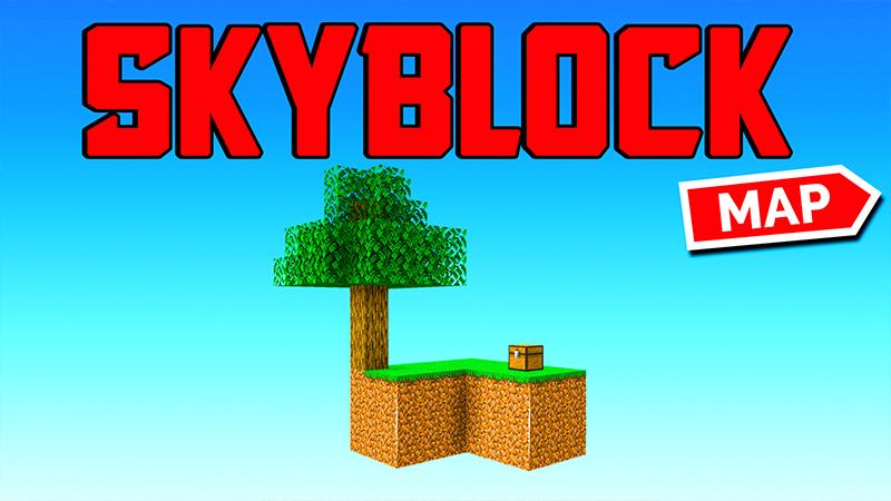 Skyblock Map by Pickaxe Studios | CHUNK - Minecraft Bedrock Marketplace Explorer