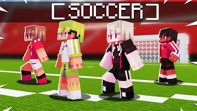 SOCCER! by Pickaxe Studios | CHUNK - Minecraft Bedrock Marketplace Explorer