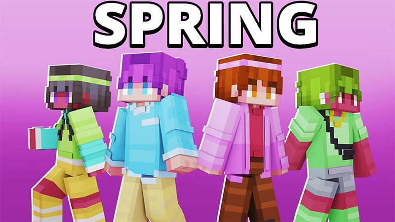 Spring by Pickaxe Studios | CHUNK - Minecraft Bedrock Marketplace Explorer