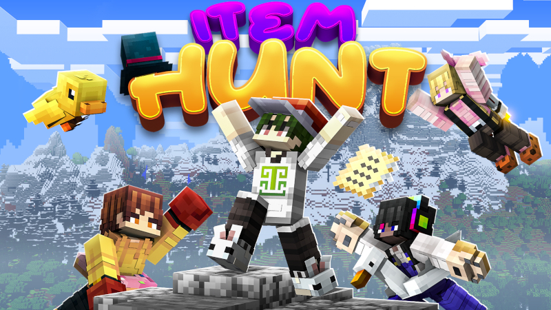 Item Hunt by Piki Studios | CHUNK - Minecraft Bedrock Marketplace Explorer