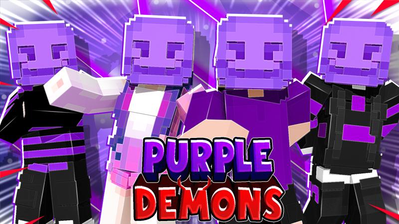 Purple Demons by Piki Studios | CHUNK - Minecraft Bedrock Marketplace ...