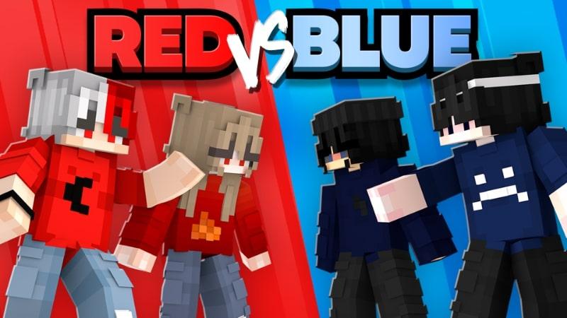 Red VS Blue by Piki Studios | CHUNK - Minecraft Bedrock Marketplace ...