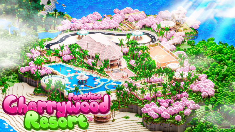 Cherrywood Paradise Resort by Pixel Smile Studios | CHUNK - Minecraft ...