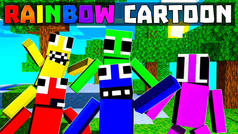 Rainbow Cartoon by Pixel Smile Studios | CHUNK - Minecraft Bedrock ...