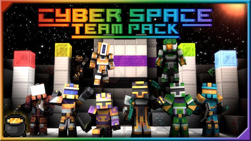 Cyber Space Team Pack by Pixel Squared | CHUNK - Minecraft Bedrock ...