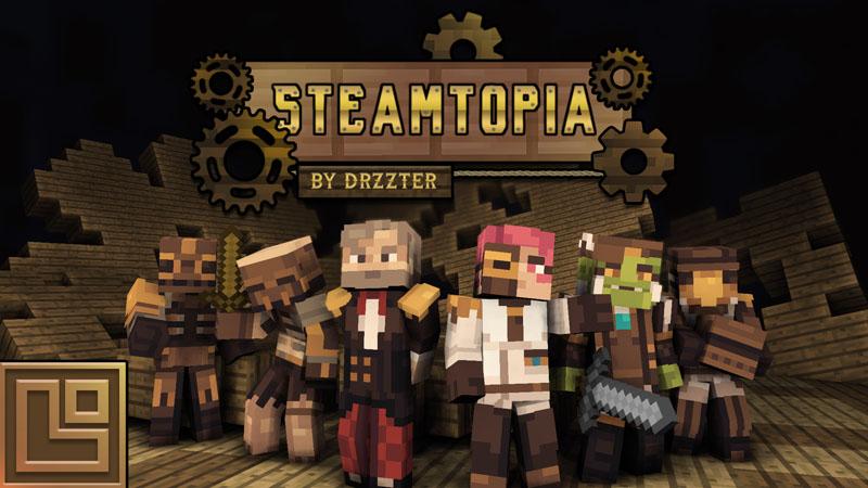 Steamtopia by Pixel Squared | CHUNK - Minecraft Bedrock Marketplace Explorer