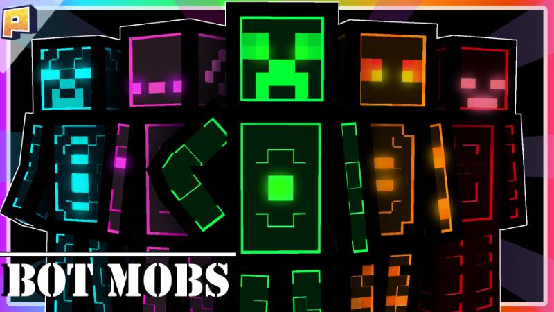 Bot Mobs by Pixelationz Studios | CHUNK - Minecraft Bedrock Marketplace ...