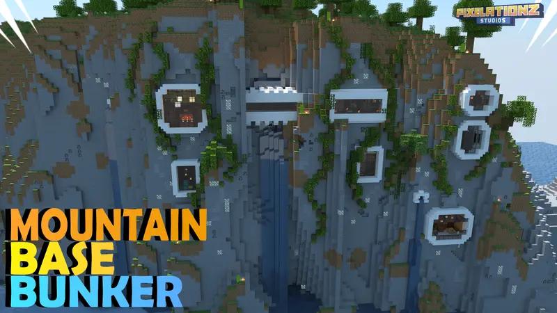 Mountain Base Bunker by Pixelationz Studios | Chunk - Minecraft Bedrock ...