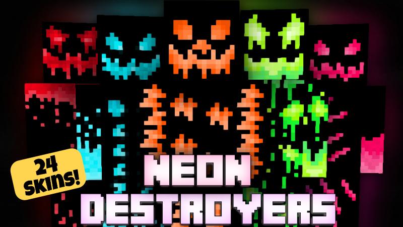 Neon Destroyers by Pixelationz Studios | CHUNK - Minecraft Bedrock ...