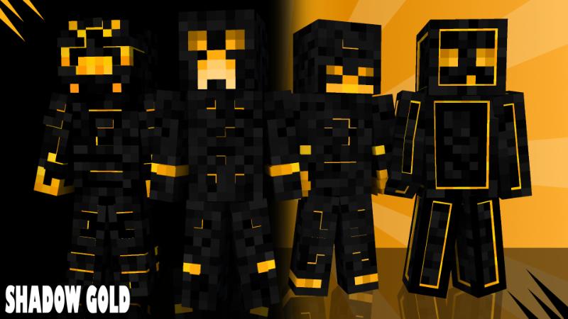 Shadow Gold by Pixelationz Studios | CHUNK - Minecraft Bedrock ...