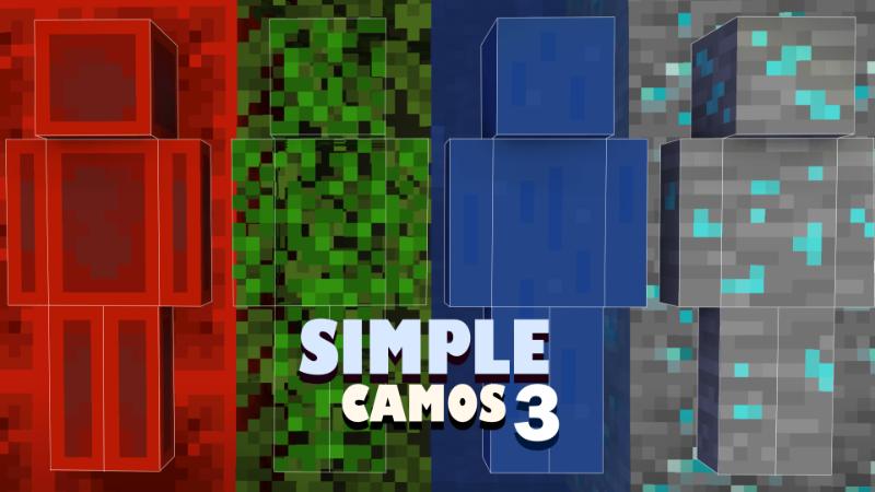 Simple Camos 3 by Pixelationz Studios | CHUNK - Minecraft Bedrock ...