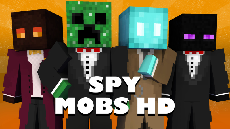 Spy Mobs HD by Pixelationz Studios | CHUNK - Minecraft Bedrock ...