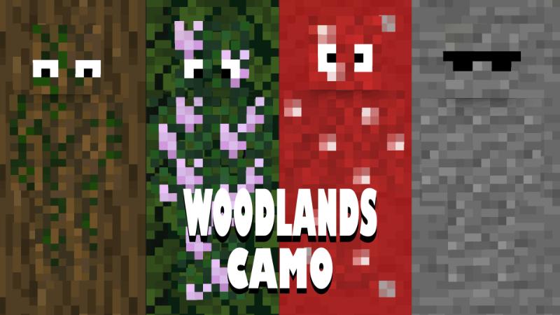 Woodlands Camo by Pixelationz Studios | CHUNK - Minecraft Bedrock ...