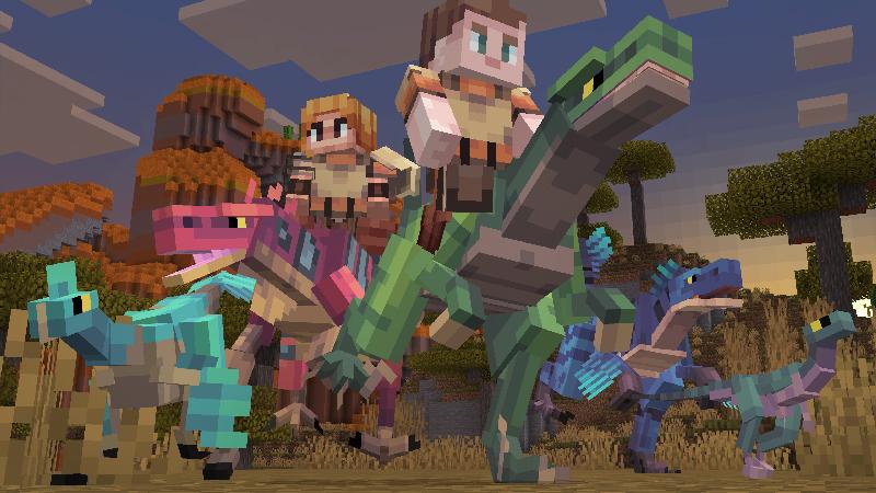 Dinosaurs Add-On by Pixelbiester | CHUNK - Minecraft Bedrock ...