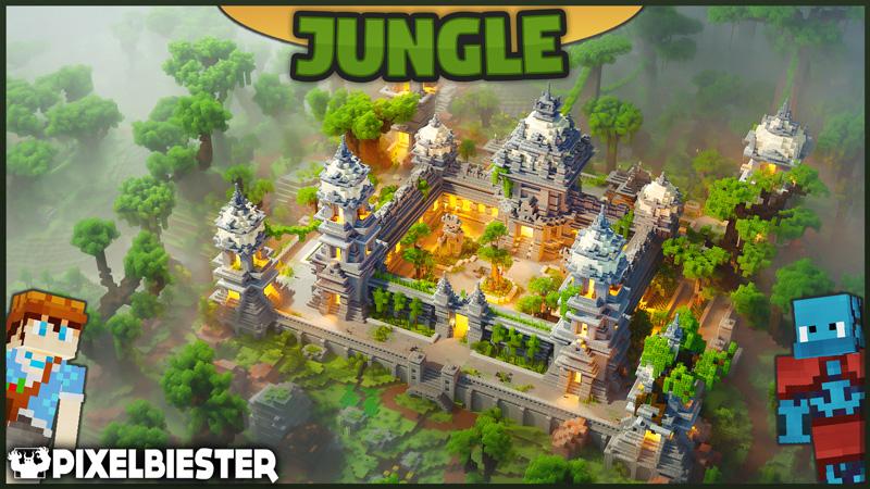 Jungle by Pixelbiester | CHUNK - Minecraft Bedrock Marketplace Explorer