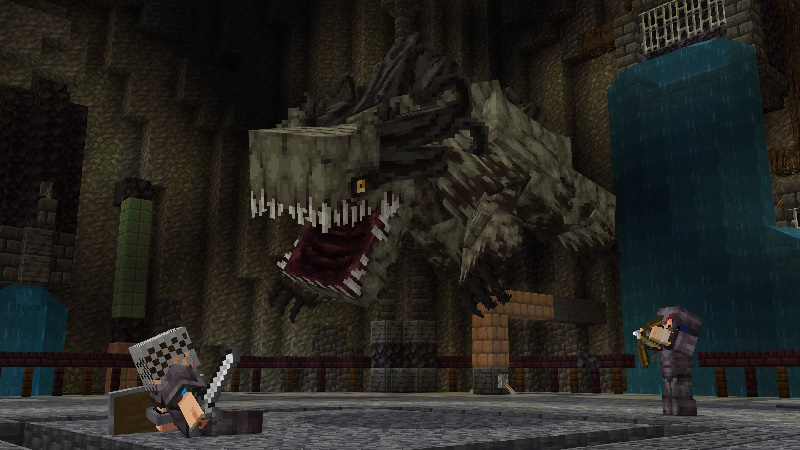 Colossal Bosses Add-on by Pixell Studio | CHUNK - Minecraft Bedrock Marketplace Explorer