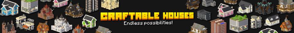 Craftable Houses Add-On by Pixell Studio | CHUNK - Minecraft Bedrock ...