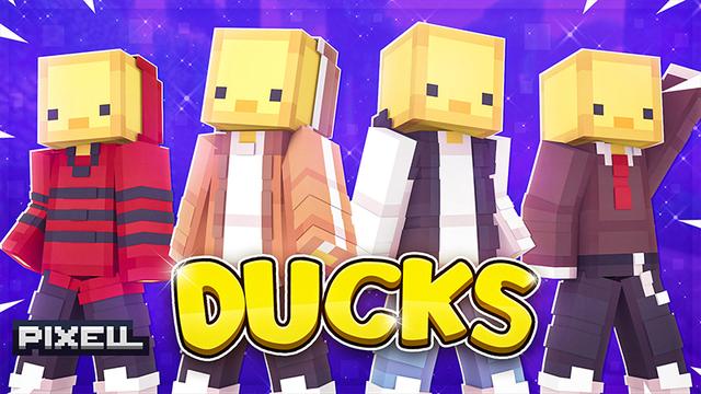 Ducks by Pixell Studio | CHUNK - Minecraft Bedrock Marketplace Explorer