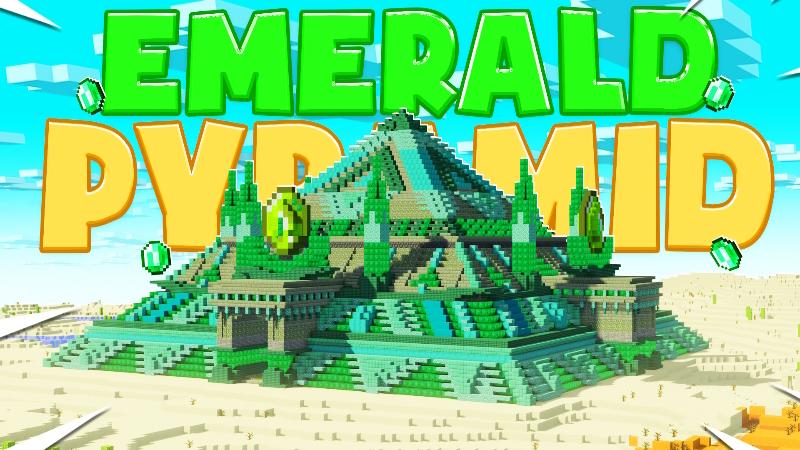Emerald Pyramid by Pixell Studio | CHUNK - Minecraft Bedrock Marketplace Explorer
