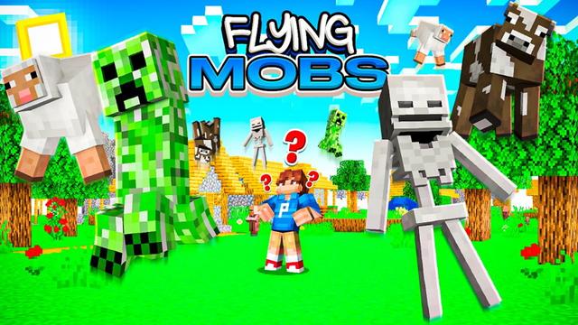 Flying Mobs by Pixell Studio | CHUNK - Minecraft Bedrock Marketplace ...