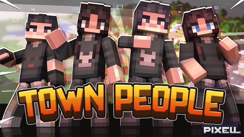 Town People by Pixell Studio | CHUNK - Minecraft Bedrock Marketplace ...